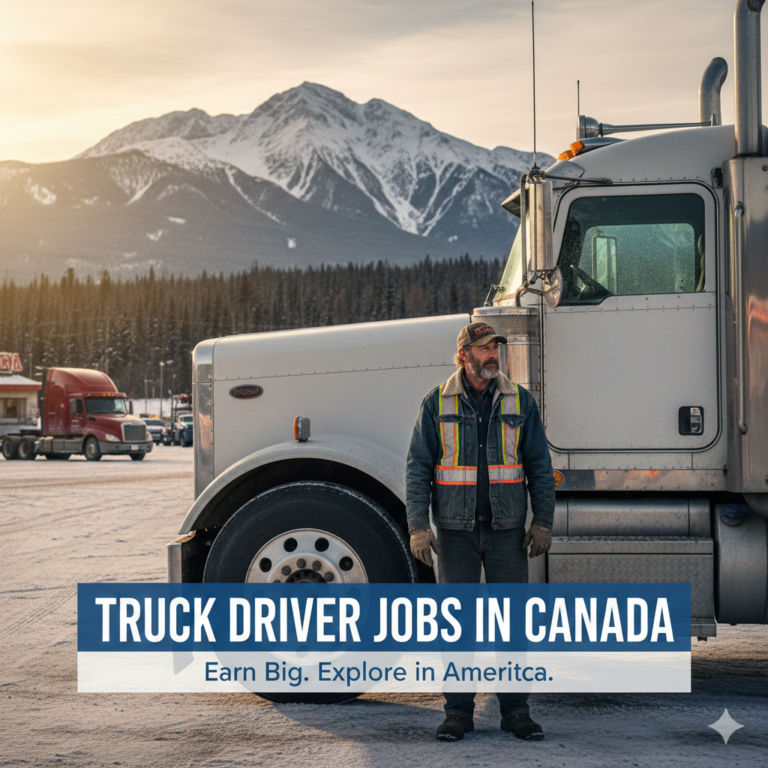 Truck driver jobs in Canada - EvolutionBoulders