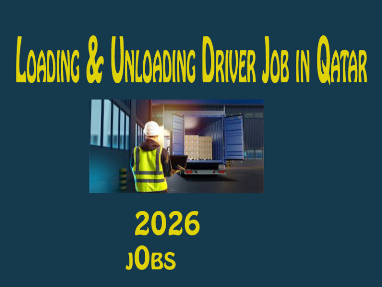Loading & Unloading Driver Job in Qatar - EvolutionBoulders